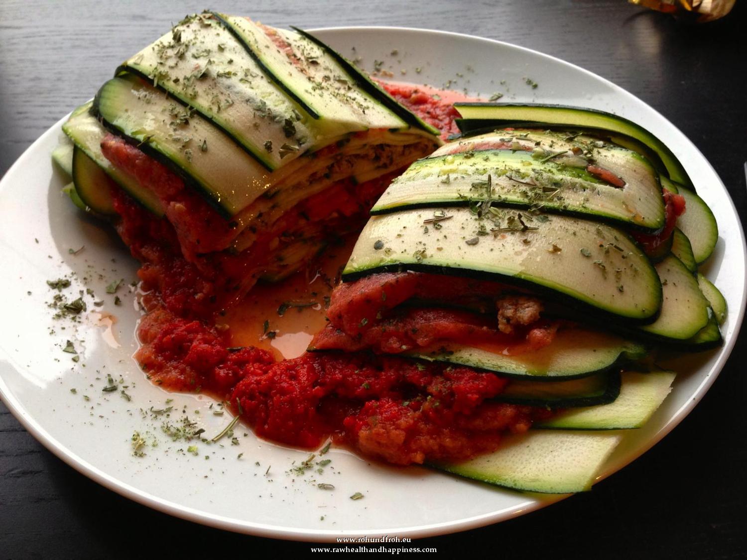 Raw Vegan Lasagna / Blog - Raw Health and Happiness